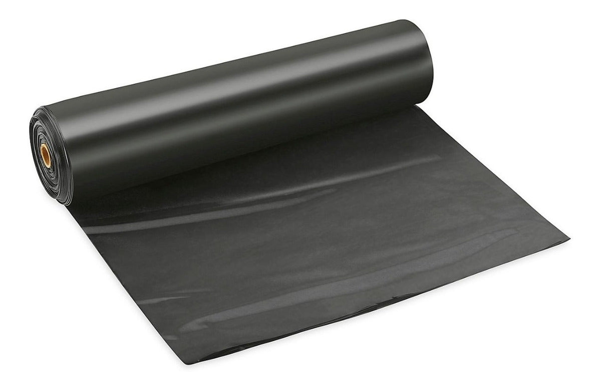 Hule Negro Para Construcción Compacto 4mx21m Calibre 600 – Torke