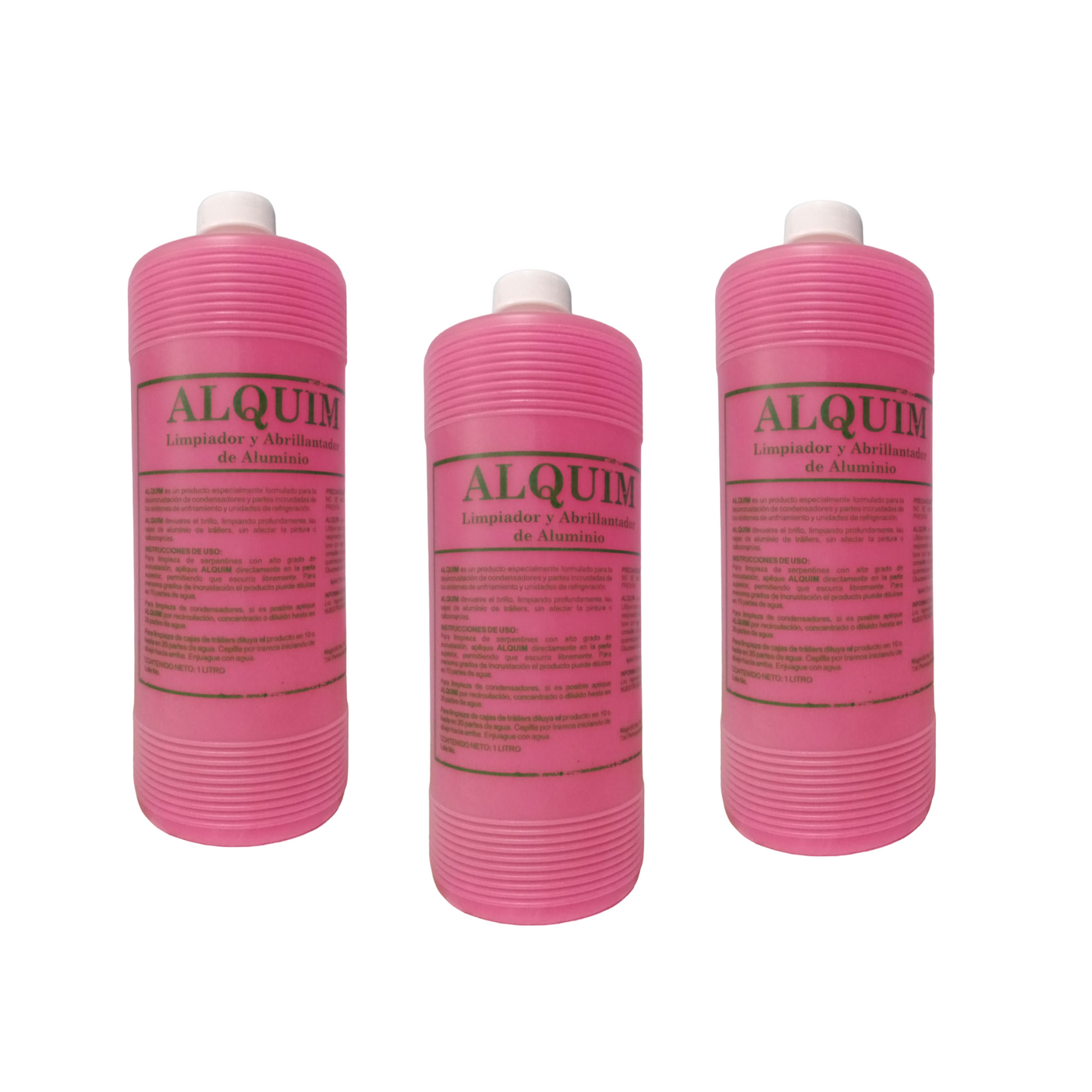 Limpiador y Abrillantador de Aluminio 3 Litros ALQUIM – Torke