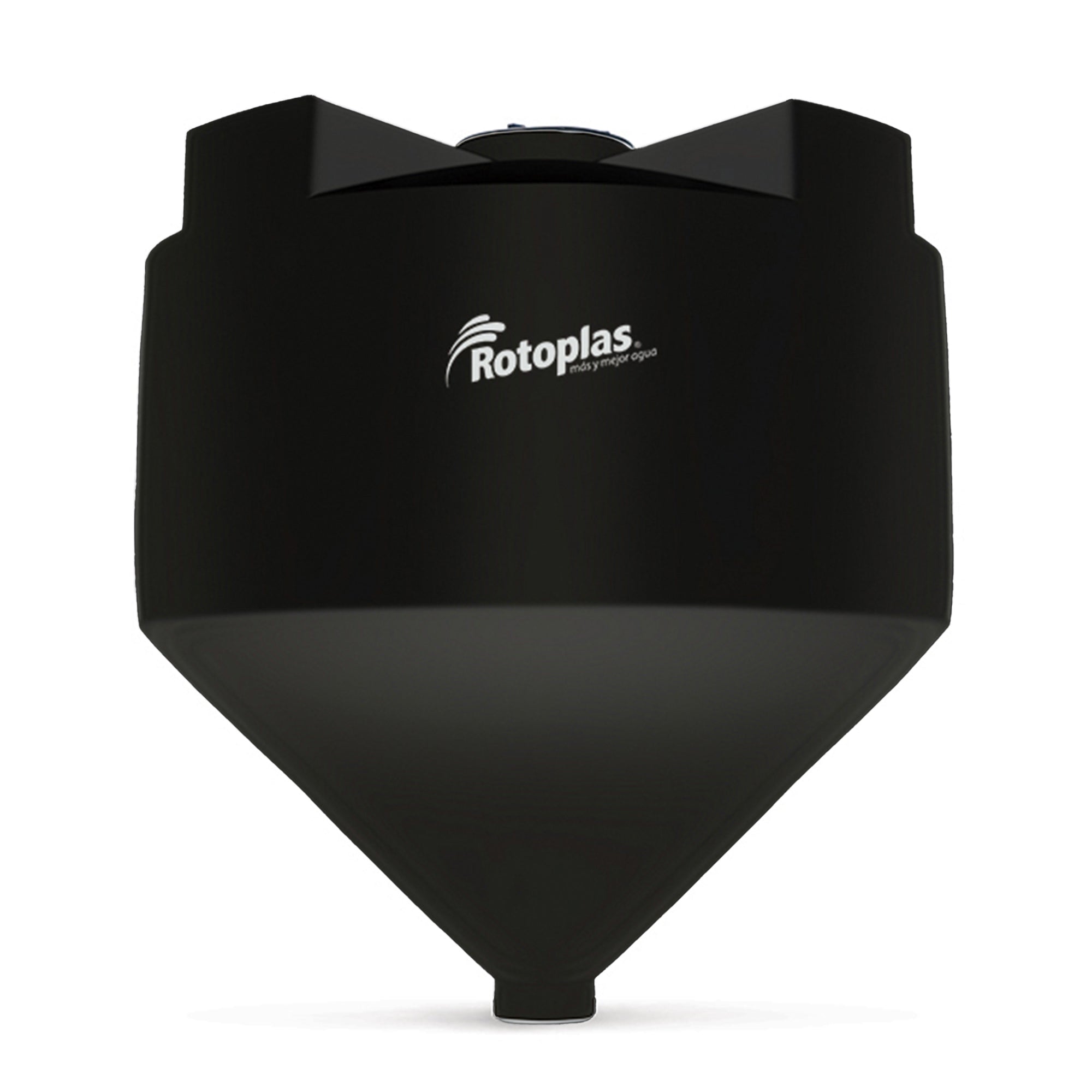 Tolva Polietileno Negro 45 º Reforzado 40% 7000L 560047 Rotoplas – Torke