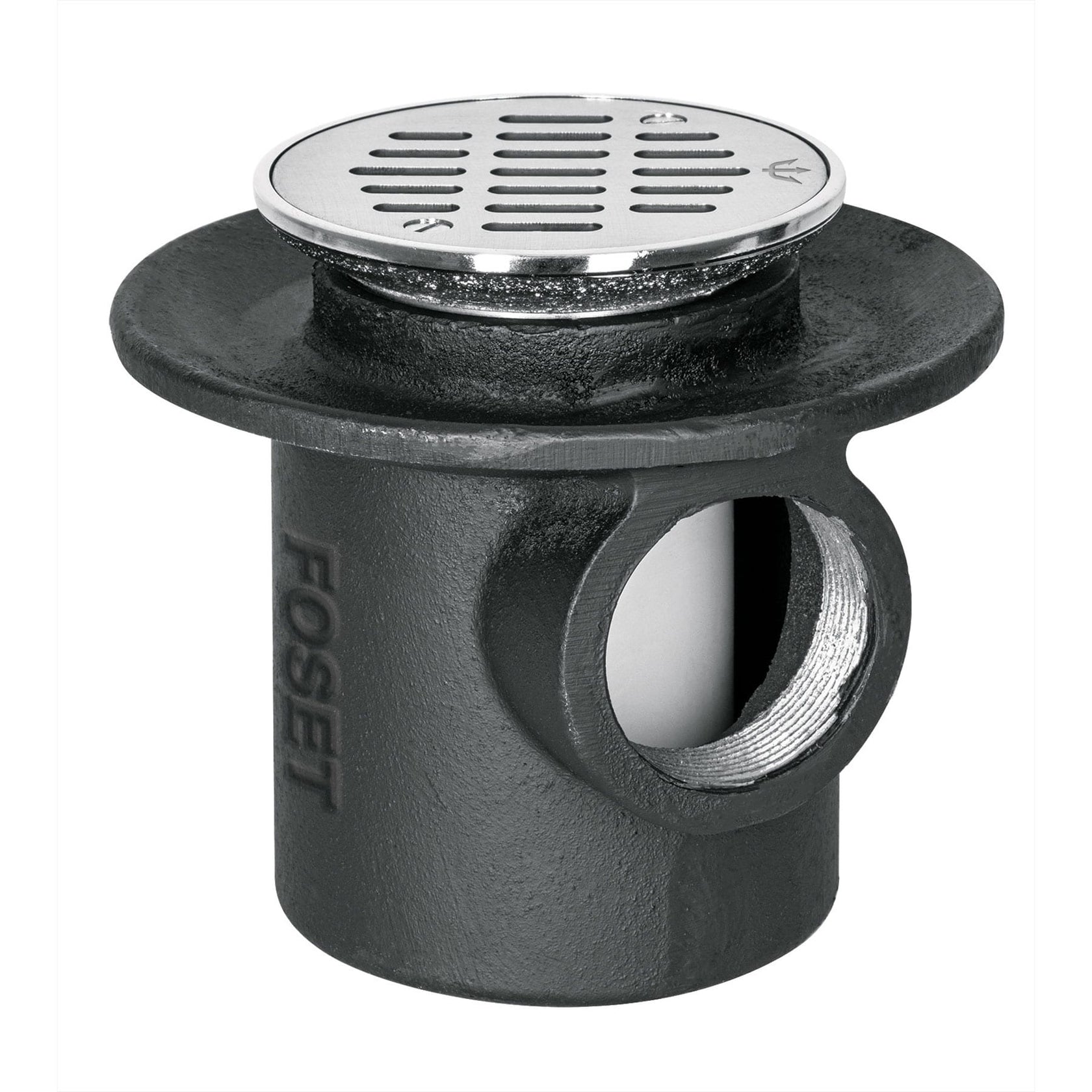 Coladera De Hierro Boca Para Piso Rejilla Inoxidable 45301 – Torke