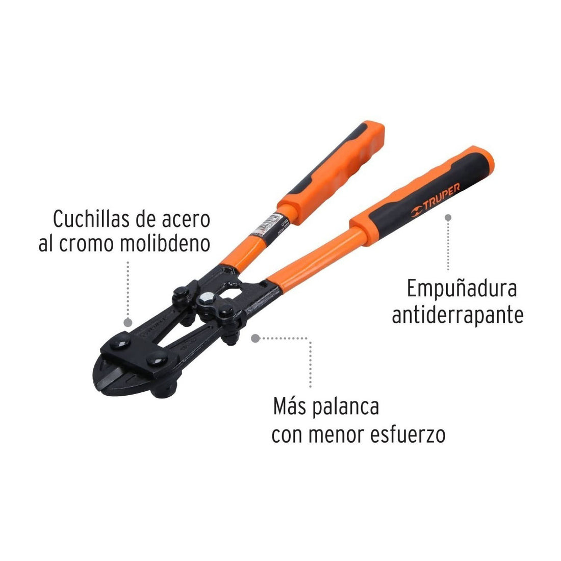 Cortapernos Profesional De 14' Truper 12831 – Torke