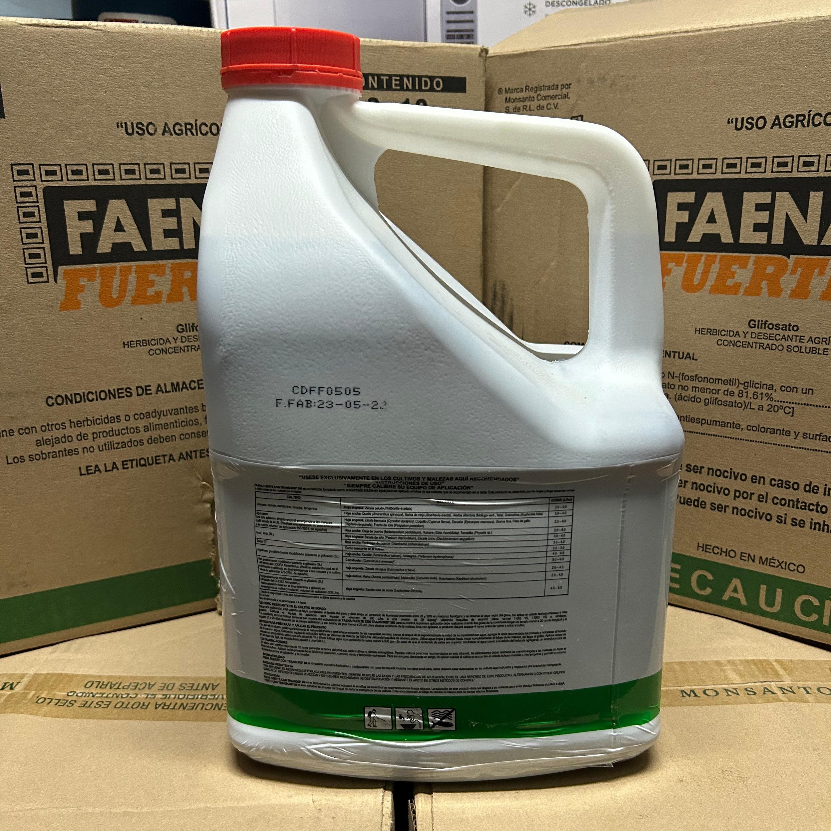 Faena Fuerte 10 Litros Herbicida Glifosato Monsanto – Torke