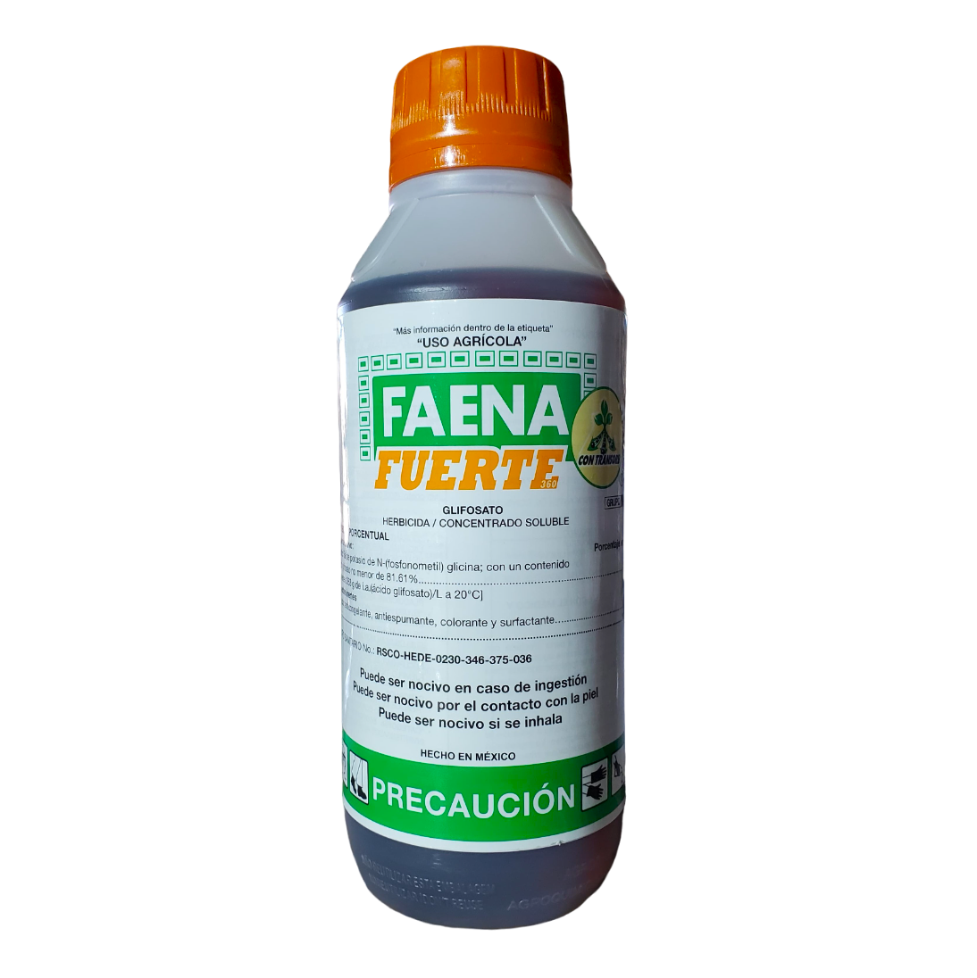 Herbicida Faena Fuerte 1 Lt Con Transorb Monsanto Maleza – Torke