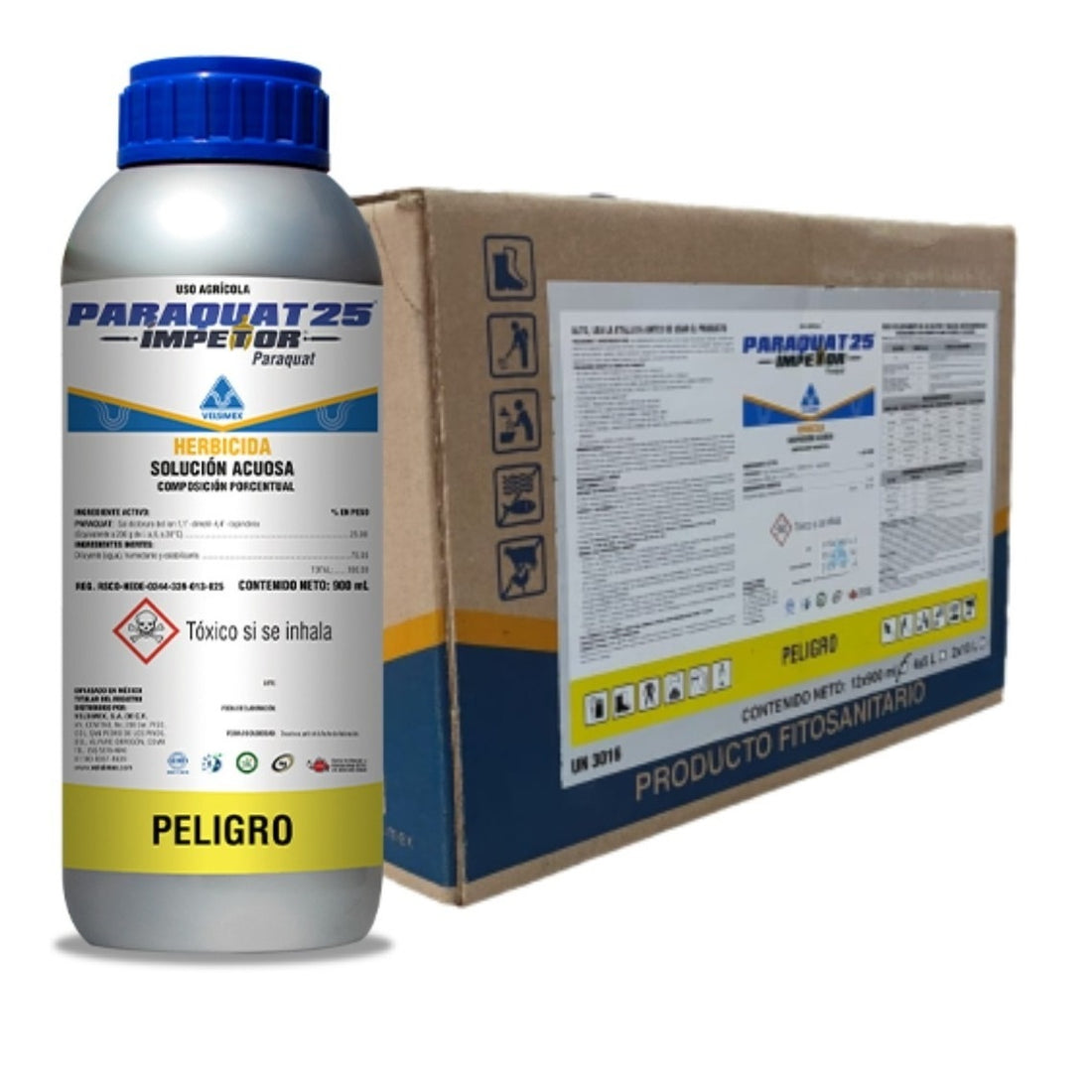 Herbicida Paraquat 25 Impetor Caja Con 12 Litros Velsimex – Torke