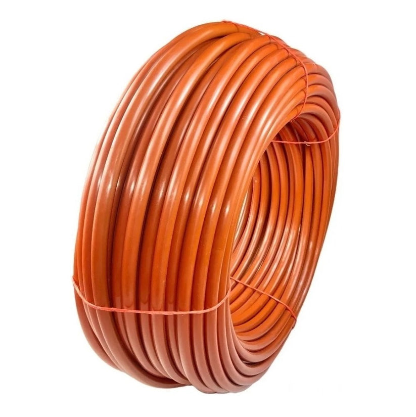 Poliducto Naranja Bicapa Liso 1/2 pulgada rollo 100 metros – Torke