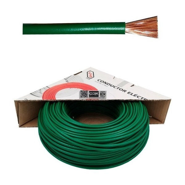 Cable Thw Iusa Cal 10 Rollo De 100mts Verde – Torke