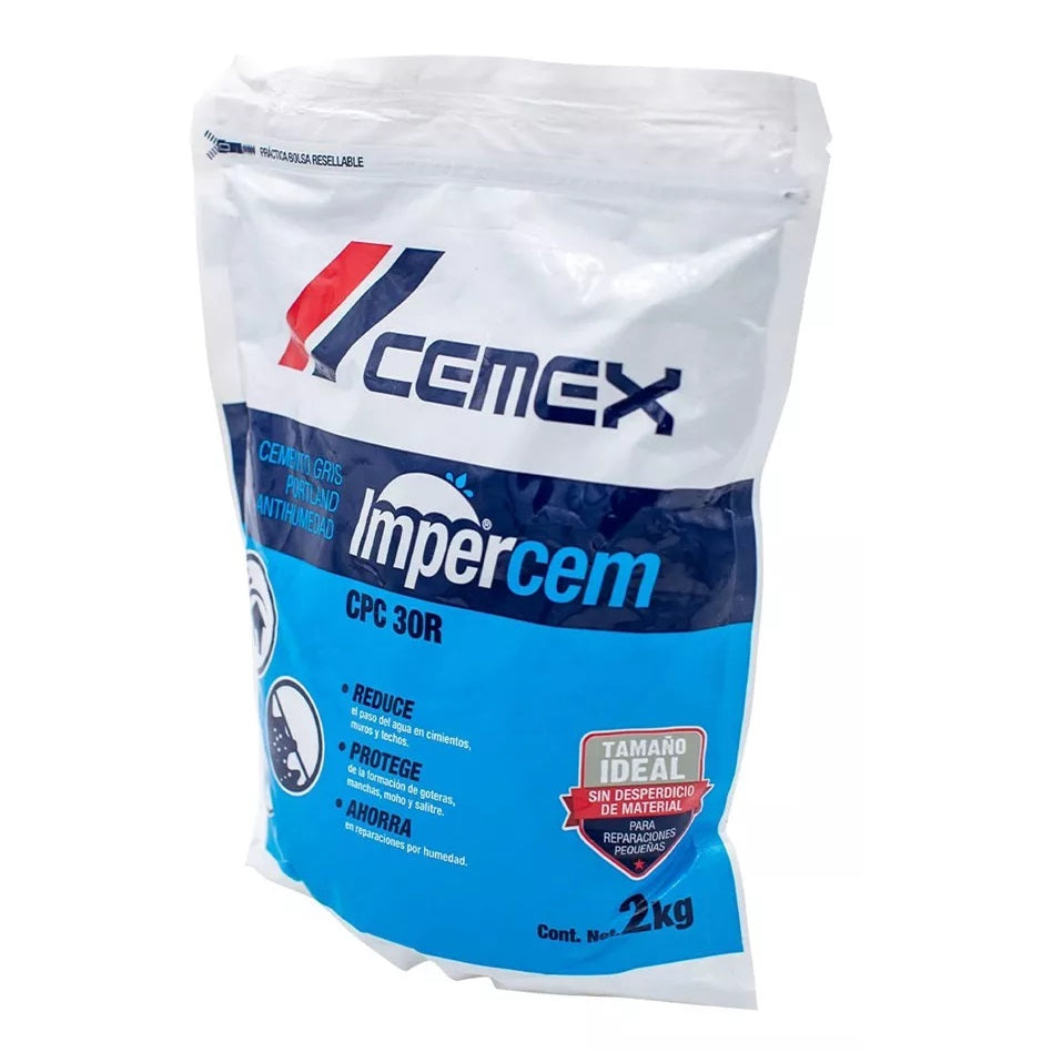 Cemento Impercem Bolsa Original 2kg Cemex – Torke