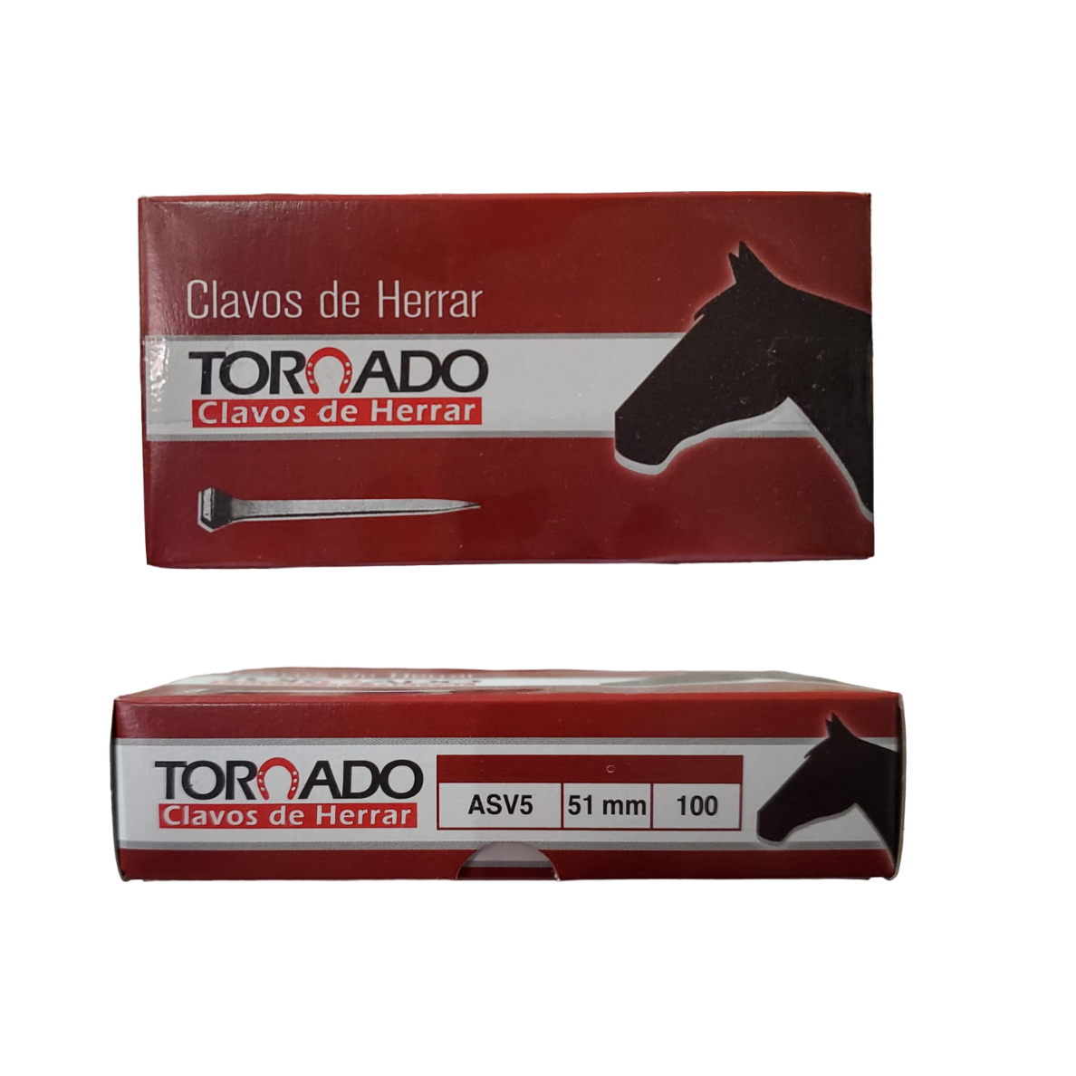 Clavos Para Herrar Caballos N.5 Tornado 200 Piezas 51 Mm – Torke