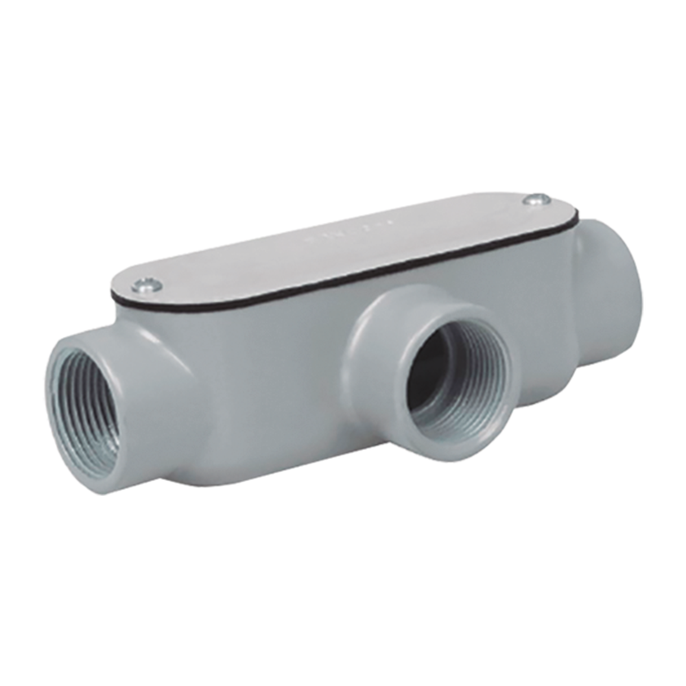 Condulets de Aluminio Tipo ″T″ 1 1/4″ 3pzs 9840515 Argos – Torke