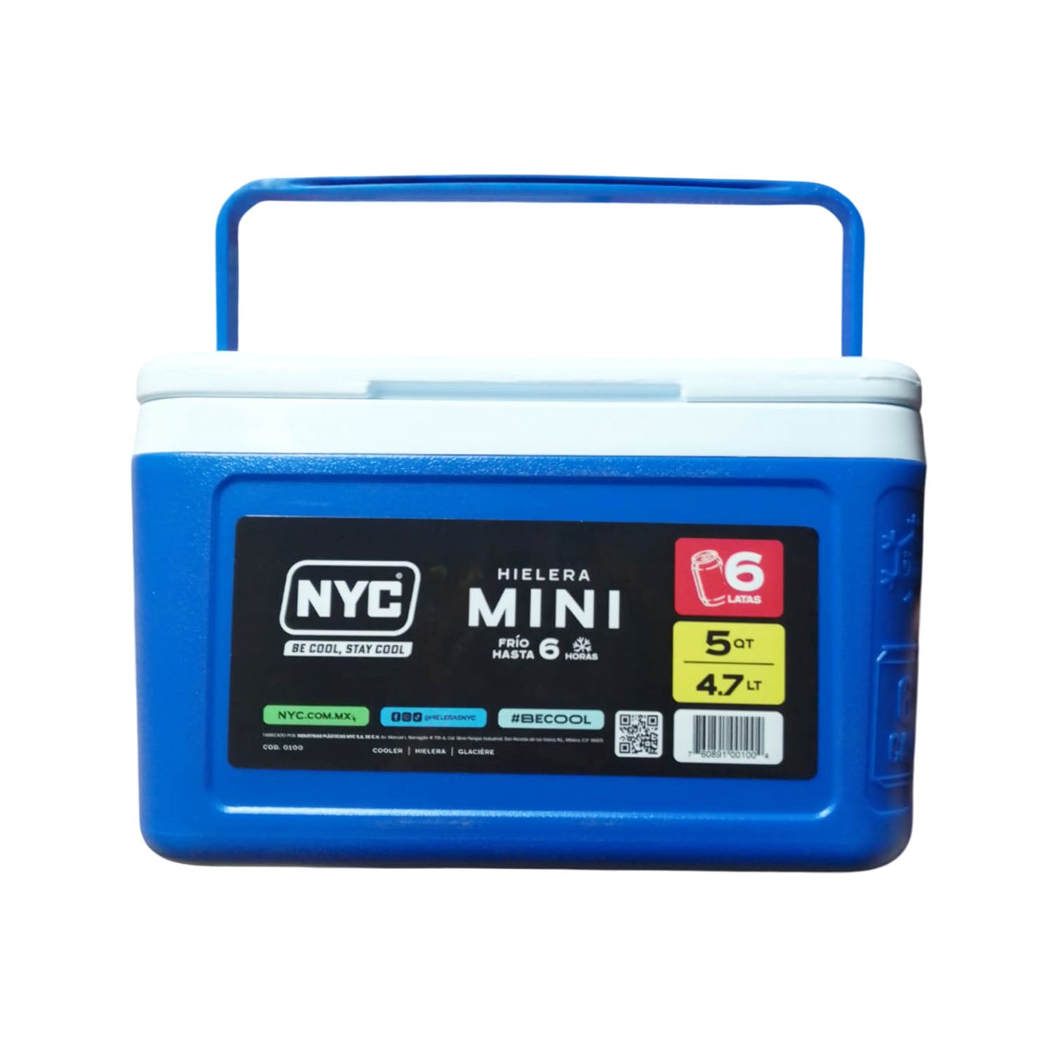 Mini Hielera Térmico Portátil 5 Qt 6 Latas 0100 Nyc – Torke
