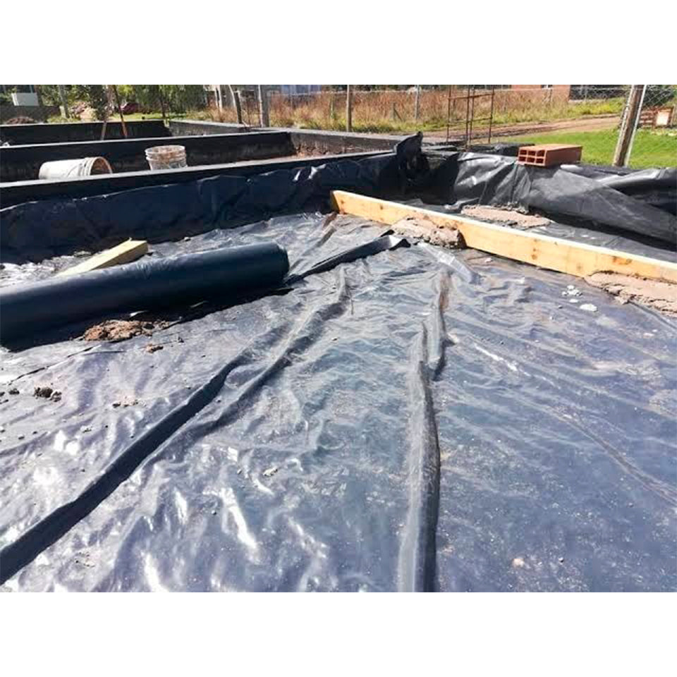Hule Negro 2x10 Metros Calibre 600 Lona Para Construcción – Torke