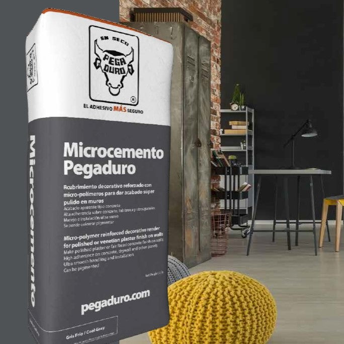 Microcemento Pegaduro Recubrimiento P/Muros 10 kg – Torke