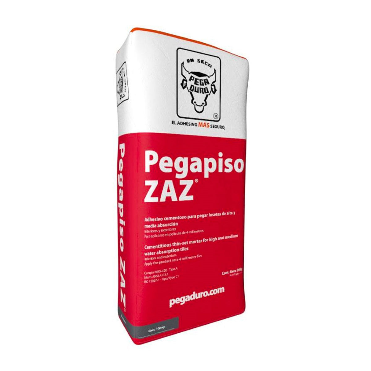 Pegapiso Zaz Adhesivo P/Pegar Loseta 20kg Pegaduro – Torke