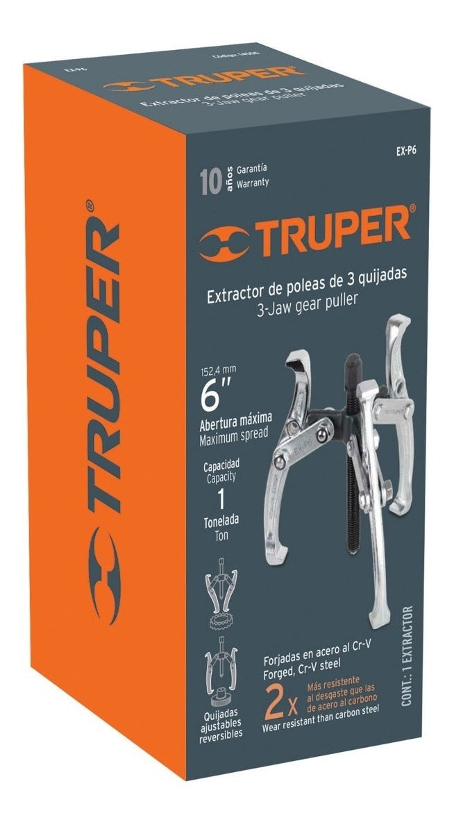 Extractores De Poleas 3 Quijadas 6 Pulgadas 14506 Truper – Torke