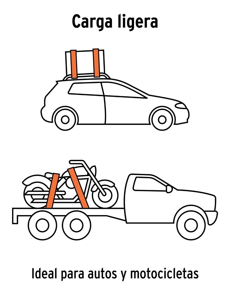 Sujetadores Con Matraca Carga Máxima 1125 Kg Truper 19282 – Torke