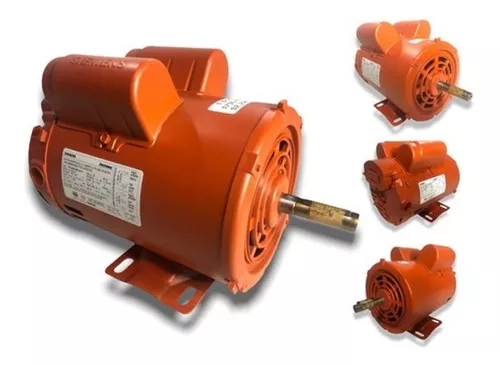 Motor Electrico 2 Hp Siemens Baja Revolucion 1715 Rpm Monofasico – Torke